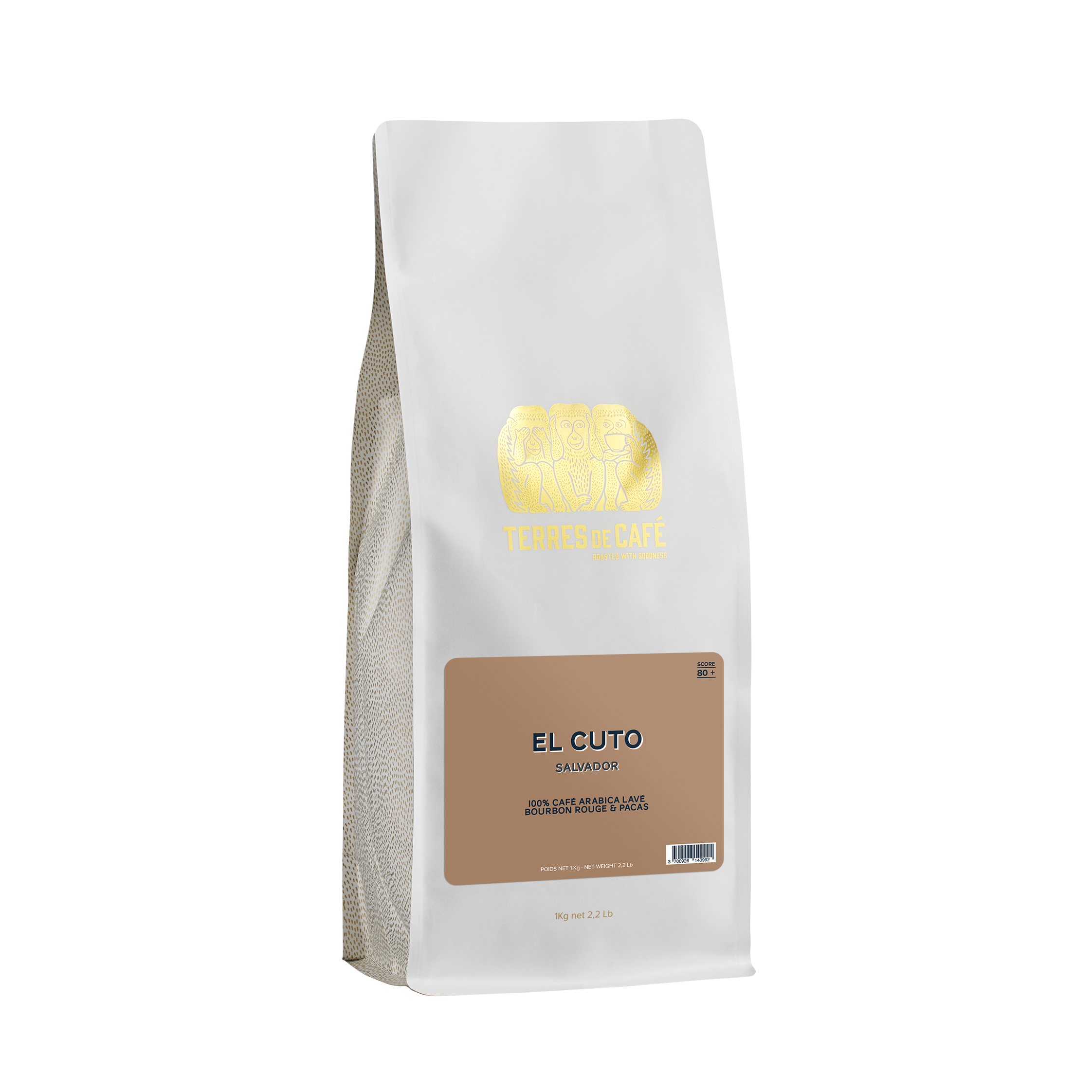 SALVADOR EL CUTO NATURE - 1KG – Terres de café Réunion